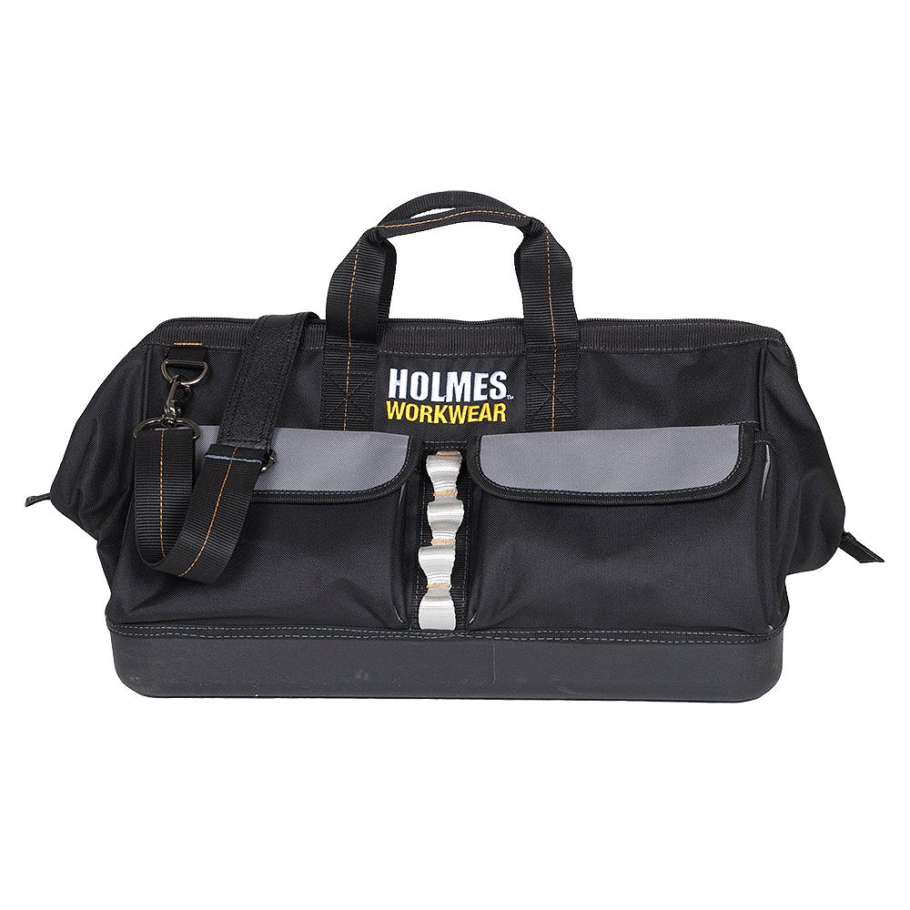 Holmes 18-inch Tool Bag with Metal Handle Opening Work Wear | The Home ...