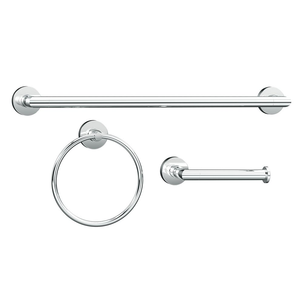 Gatco Venue 3-Piece kit, Chrome | The Home Depot Canada