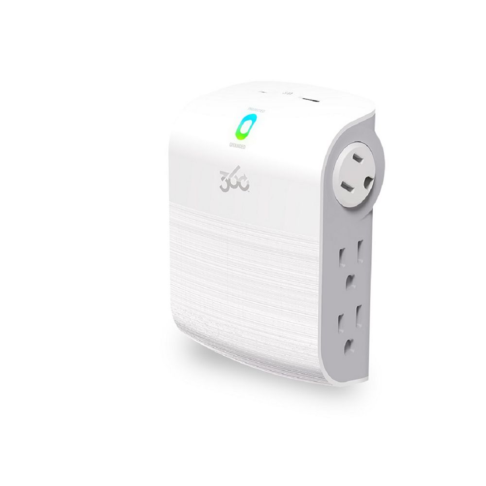 360 Electrical SideLine2.4 Surge Protector w/USB | The Home Depot Canada