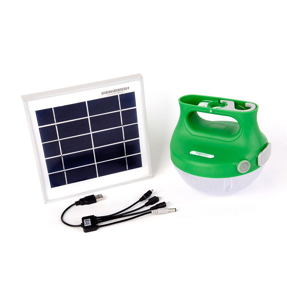 Schneider Electric Mobiya Portable Solar Lantern | The Home Depot Canada
