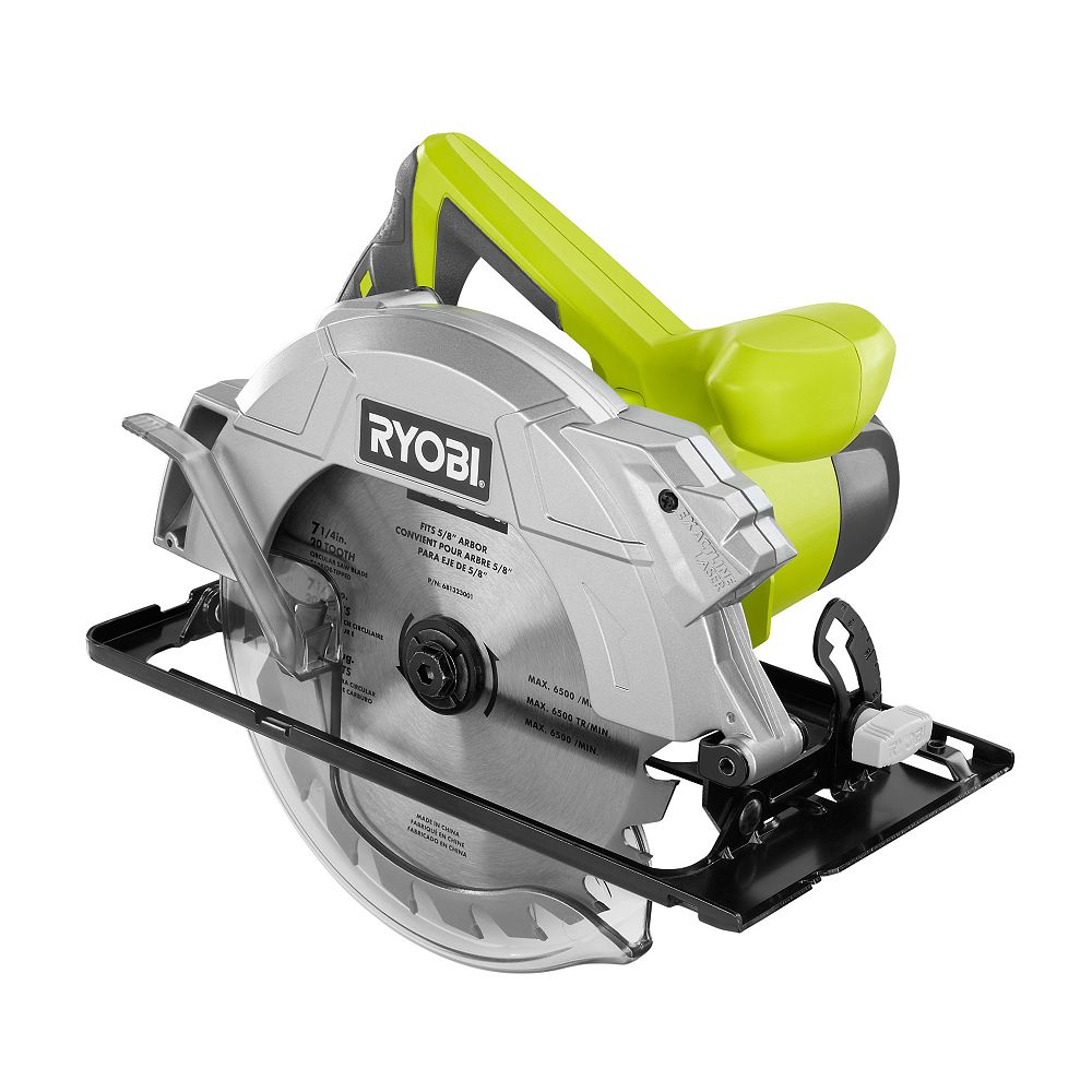 RYOBI Scie circulaire à fil avec laser, 7 1/4 po, 14 A | Home Depot Canada