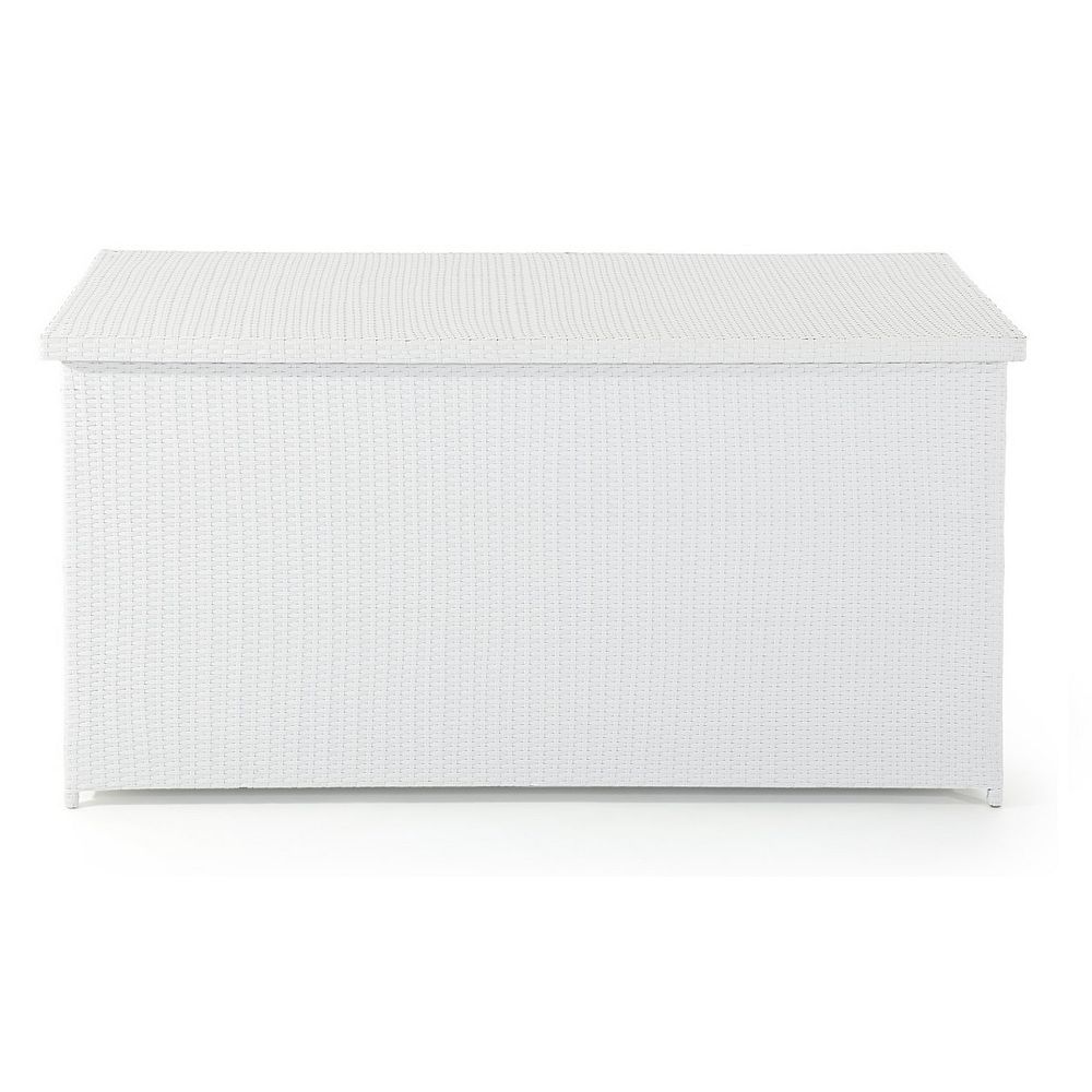 Velago Cassone Deck Box en osier blanc de 215 gallons toutes saisons ...