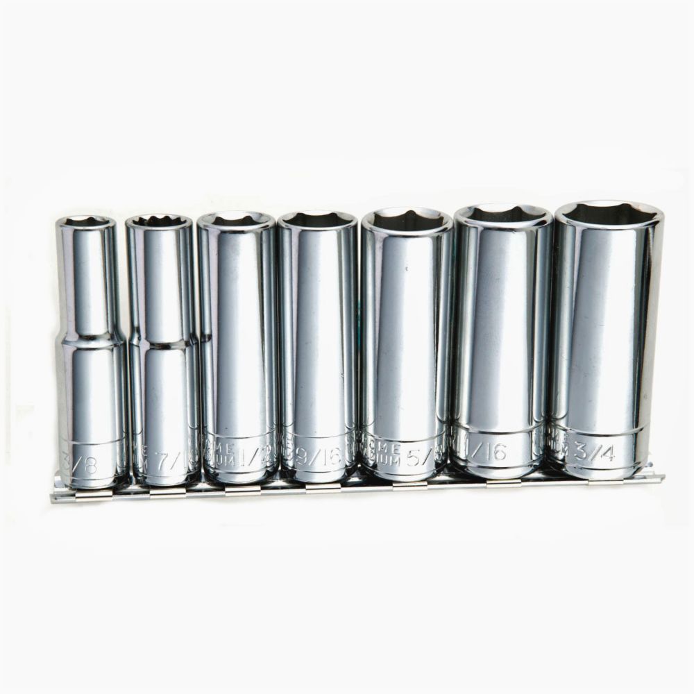 Fuller Pro Series 3/8-Inch Drive Deep SAE Socket Set (8-Piece) | The ...
