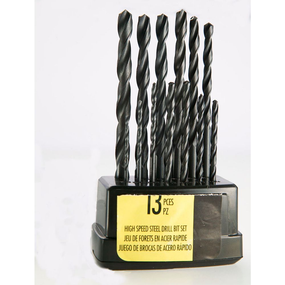 Fuller High-Speed Steel Drill Bit Set (13-Piece) | The Home Depot Canada