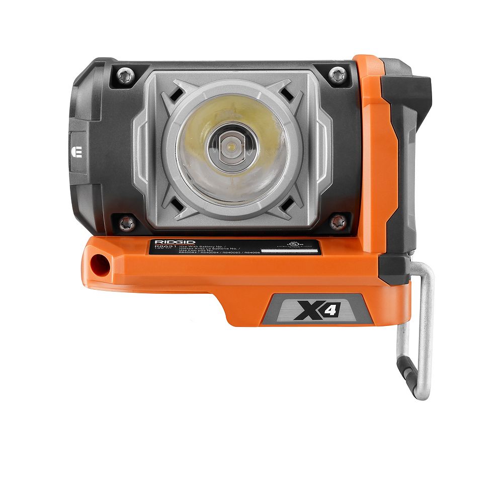 RIDGID X4 18V Cordless Dual Mode Light | The Home Depot Canada