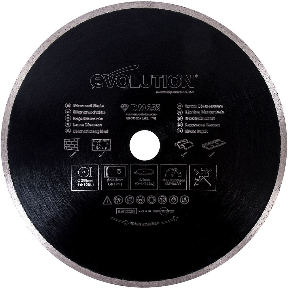 Evolution Power Tools Diamond Masonry Blade | The Home Depot Canada