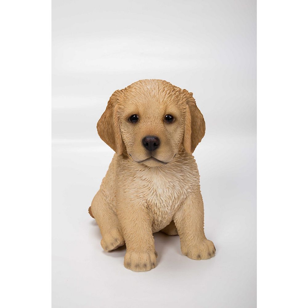 Hi-Line Gift Golden Retriever Puppy Sitting Statue | The Home Depot Canada
