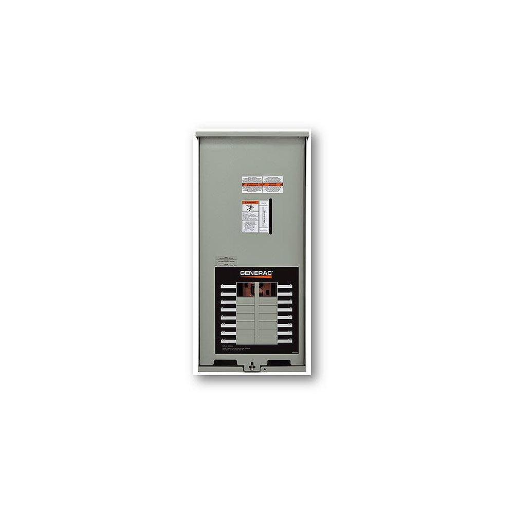 Generac 16-circuit 100 Amp Load Center ATS - NEMA 3 CUL | The Home ...