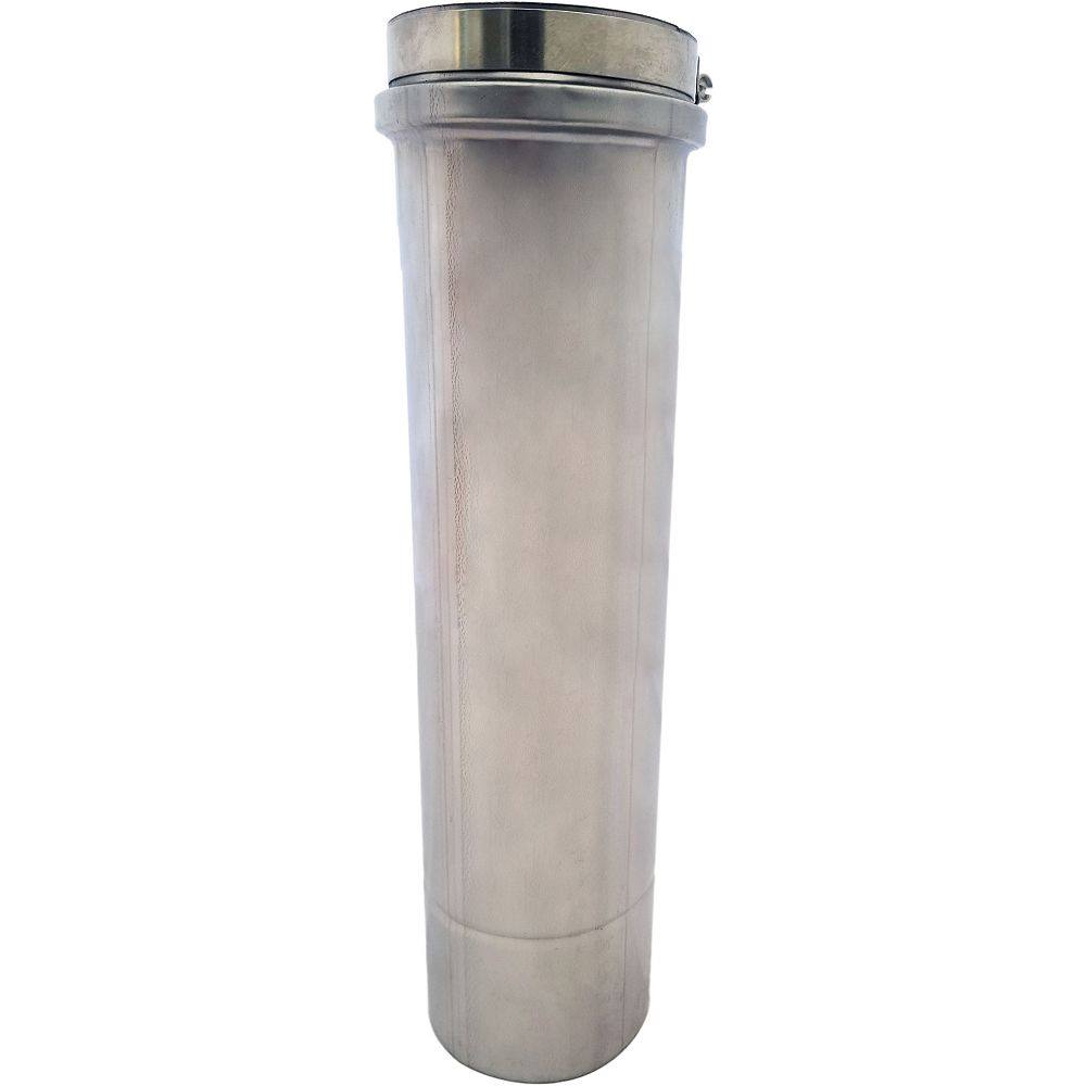 Z-Flex Z-Vent 4 inch. Diameter Single Wall Pipe (1 ft) | The Home Depot ...