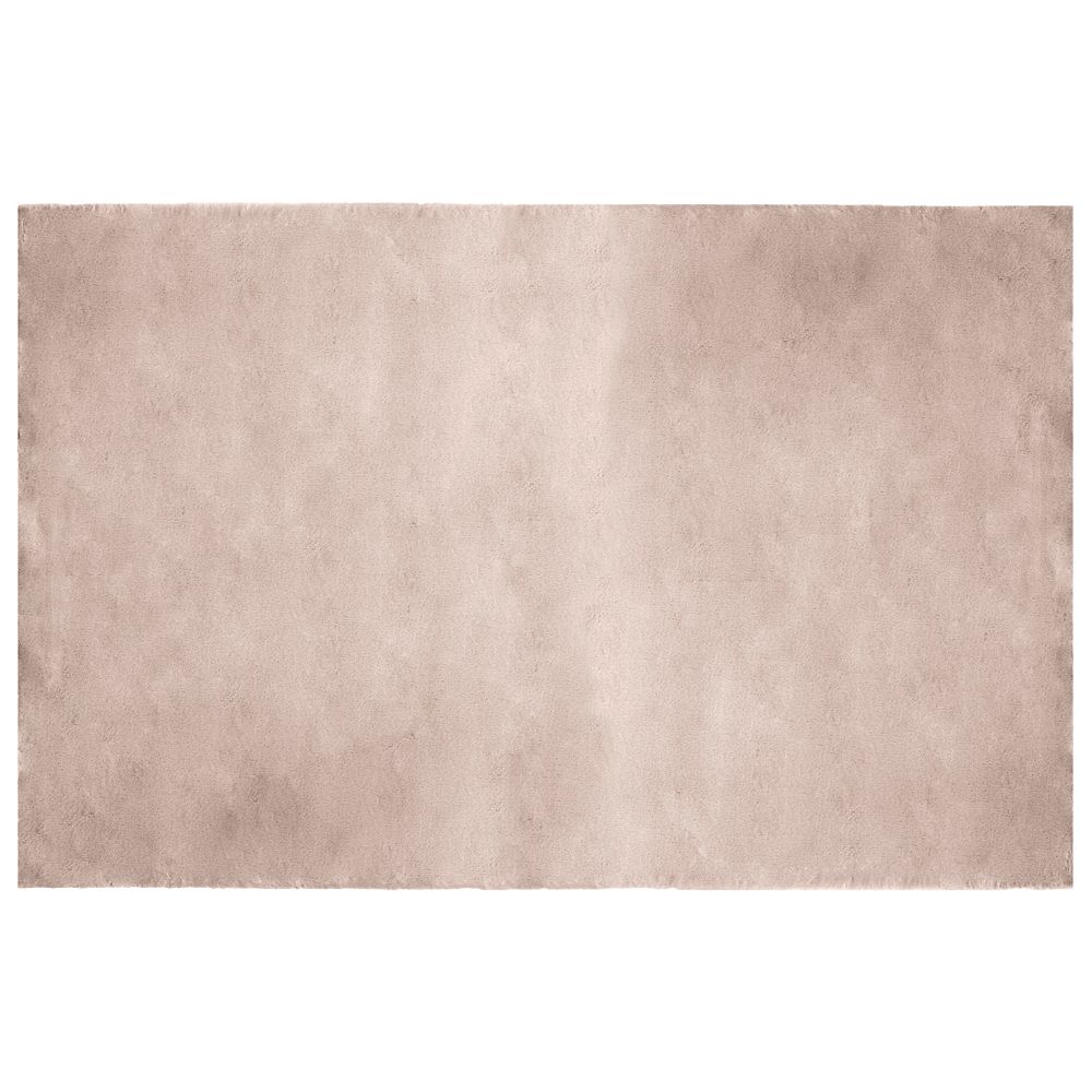 Multy Home Rabbit Faux Fur Taupe 4 ft. x 6 ft. Indoor Area Rug | The ...
