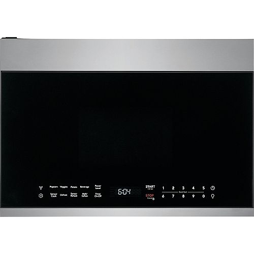 Haier 24-inch 1.4 cu. ft. Over the Range Microwave in Stainless Steel ...