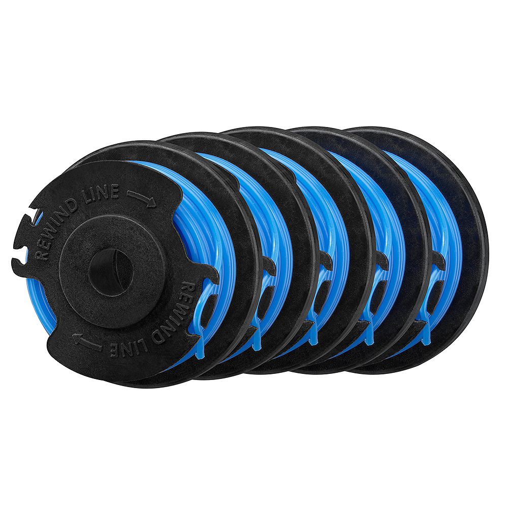 RYOBI 0.065 Replacement Auto Feed Line Spools (5-Pack) | The Home Depot ...