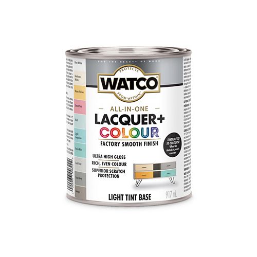Watco Wipe-On Poly Finish For Interior Wood Surfaces In Satin Clear ...