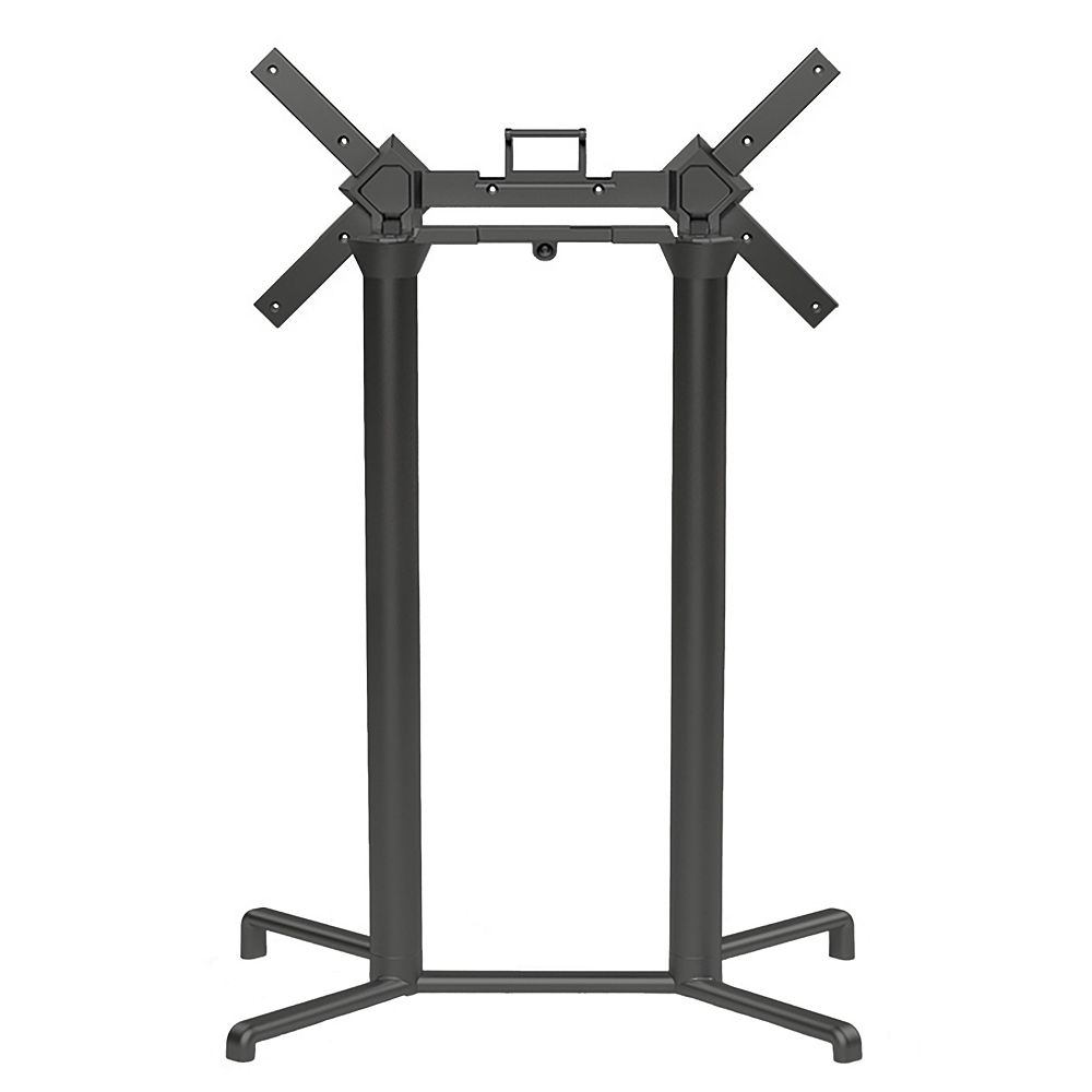 Nardi Scudo Double Tilting Bar Table Base - Anthracite | The Home Depot ...