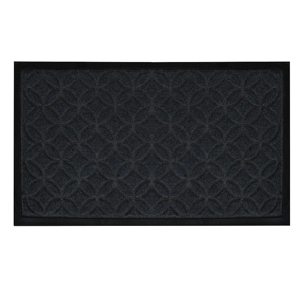 Floor Choice 30-inch x 18-inch Linked Decorative Mat | The Home Depot ...