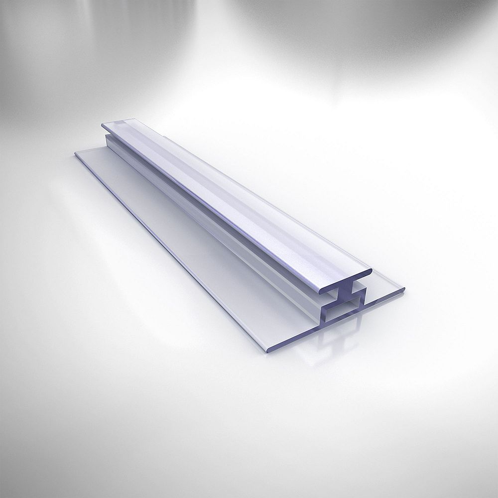 DreamLine JT036, Translucent Vinyl Insert, 54 5/8 inch Length, for 1/4 ...