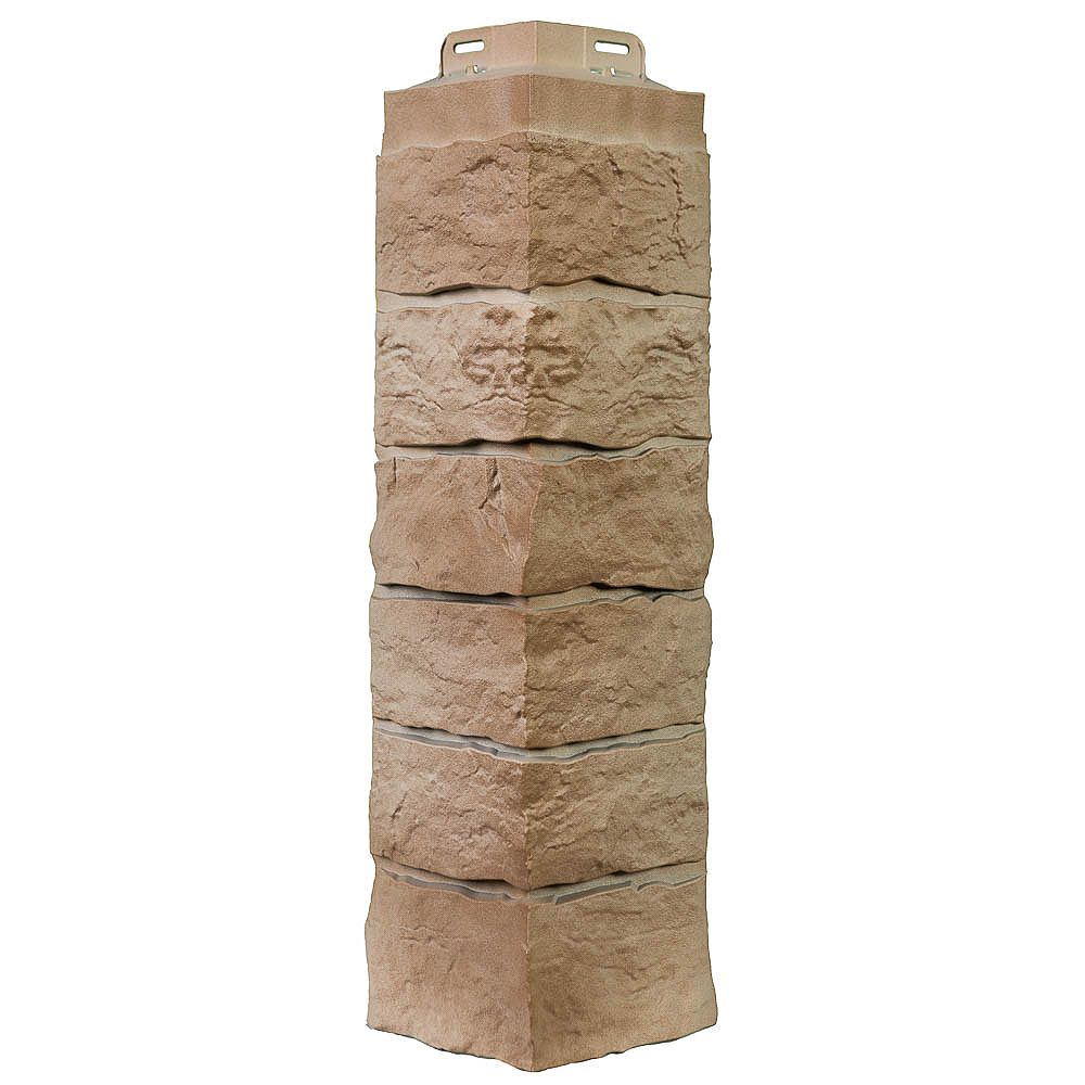 Novik NovikStone SK - Stacked Stone in Sand Blend - Corner (7.92 Ln. Ft ...
