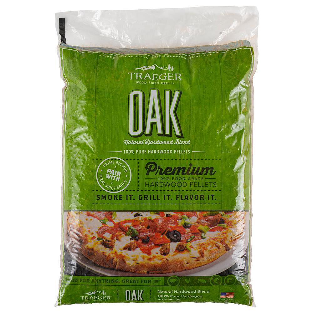 Traeger 20 lb. Oak Pellets | The Home Depot Canada
