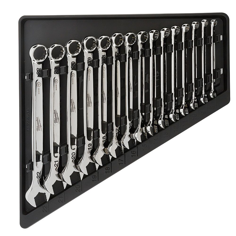 Milwaukee Tool Combinaison métrique Clé mécanique Tool Set (15 pièces ...