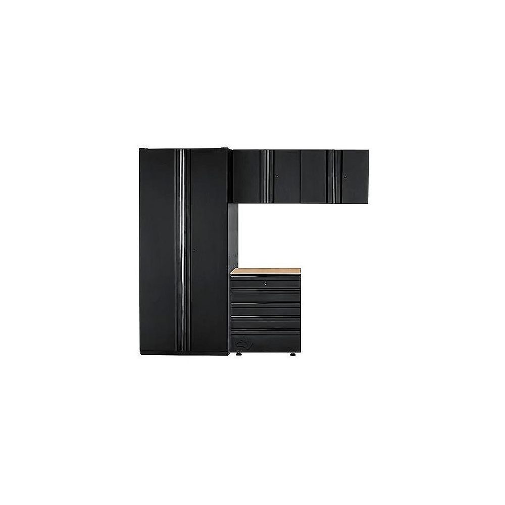 Husky 4-Piece Heavy Duty Welded 92-inch W x 81-inch H x 24-inch D Steel ...