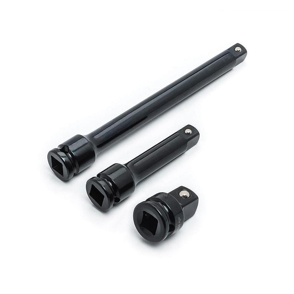 Husky 3/8 inch Drive Impact Extension/Adapter Set (3-Piece) | The Home ...