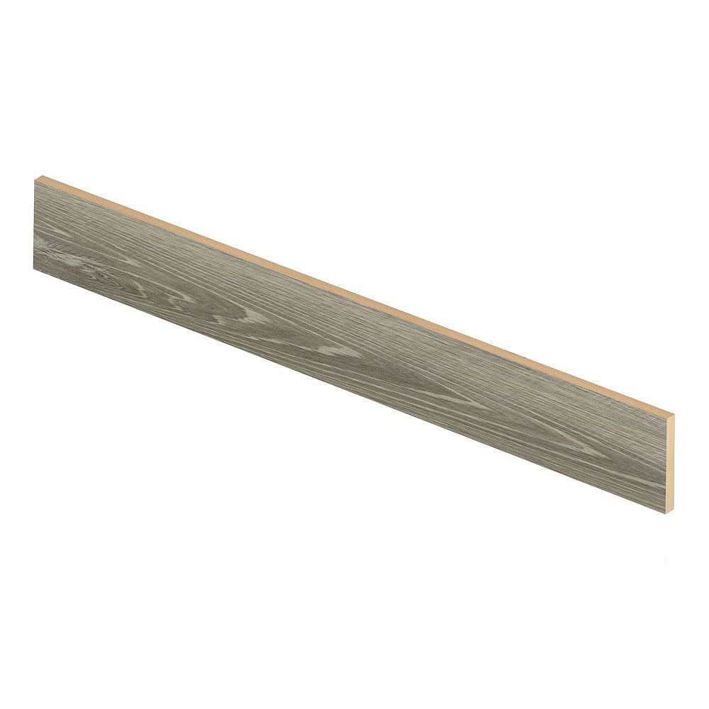 Zamma Smoked Oak Silver 47-inch x 1/2-inch x 7 3/8-inch Laminate Riser ...