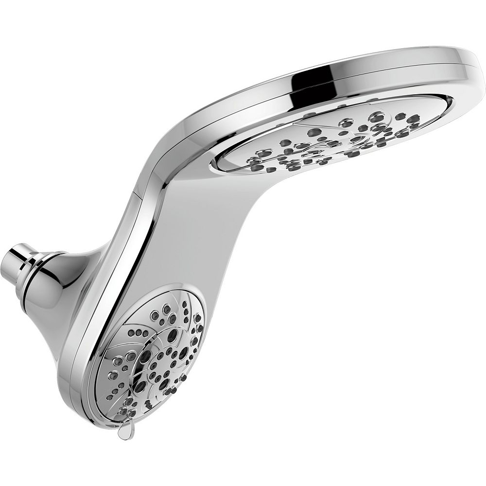 Delta Hydrorain H2okinetic 2 In 1 Shower Chrome The Home Depot Canada