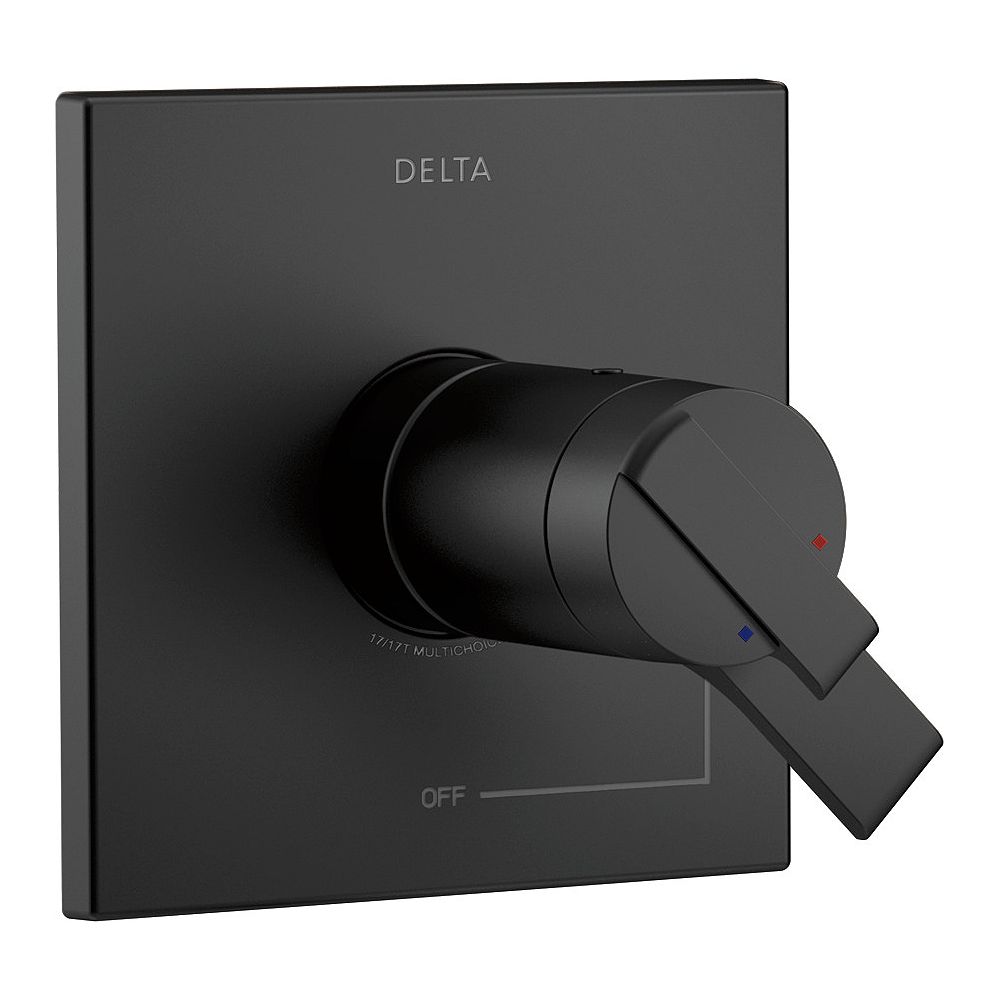 Delta Ara TempAssure 17T Series Valve Only Trim, Matte Black (Valve ...