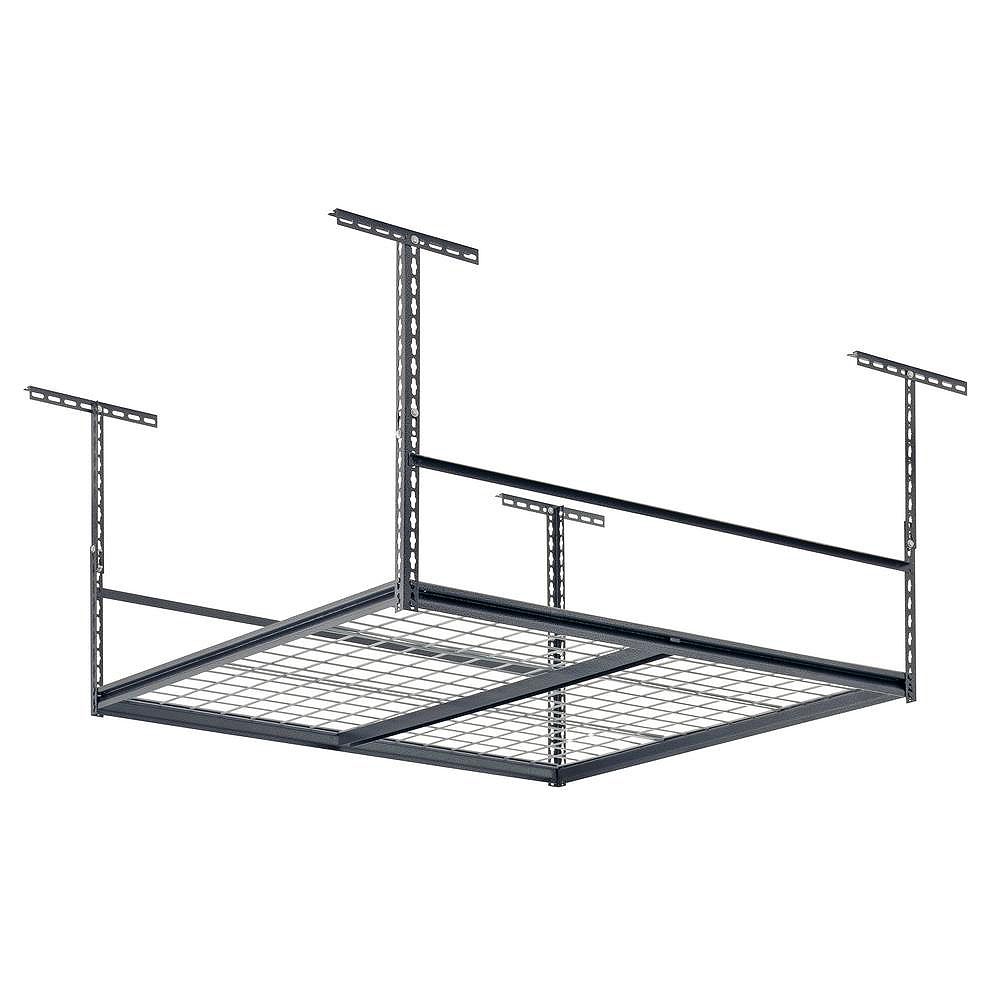 Muscle Rack 48 in. L x 48 in. W x 28 in. H Overhead Ceiling Mount ...