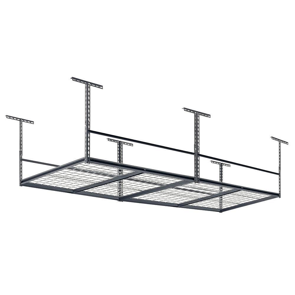 Muscle Rack 96 in. L x 48 in. W x 28 in. H Adjustable Ceiling Mount ...