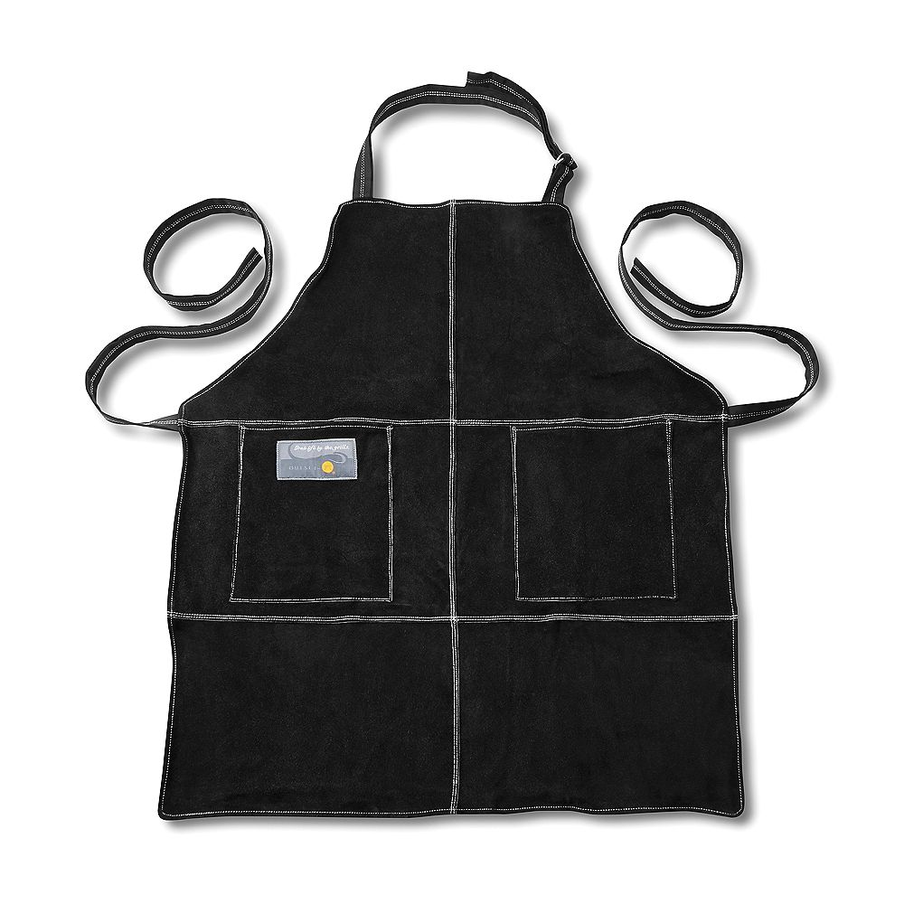 Outset Leather Grill Apron, Black | The Home Depot Canada