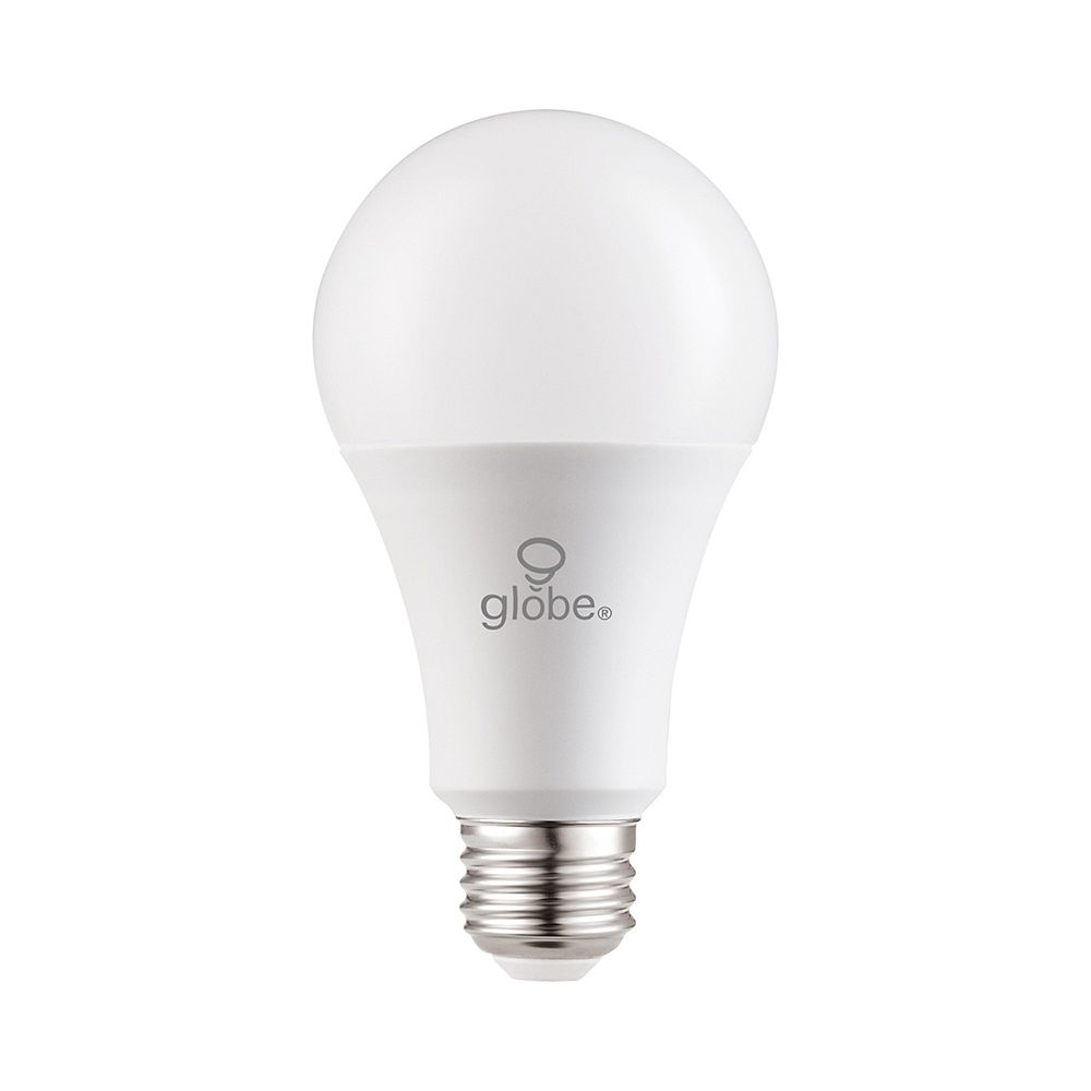 Globe Electric 100W Equivalent Daylight (5000K) A21 Non-Dimmable LED ... Globe Electric 100W Equivalent Daylight (5000K) A21 Non-Dimmable LED ...