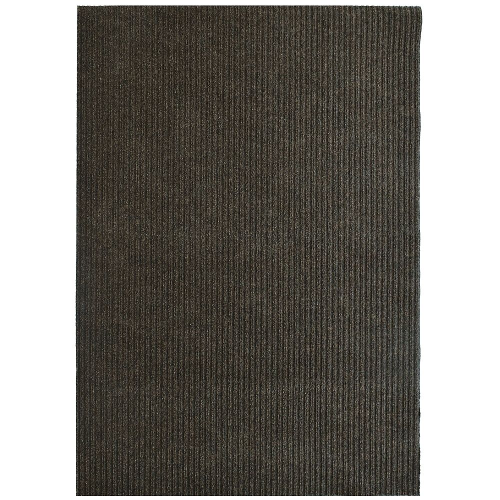 Lanart Rug Siamese Brown 6 ft. x 64 ft. Rectangular Indoor / Outdoor ...