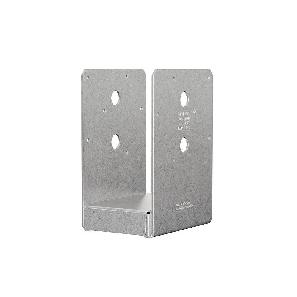 Simpson Strong-Tie ABU ZMAX Galvanized Adjustable Standoff Post Base ...