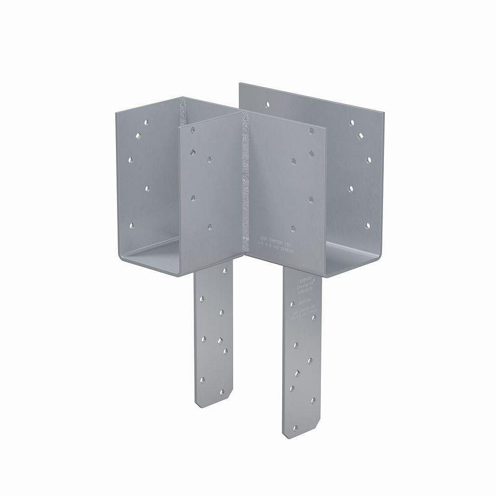 Simpson Strong-Tie ECCLLQ L-Shape End Column Cap for 4x Post, 6x Beams ... Simpson Strong-Tie ECCLLQ L-Shape End Column Cap for 4x Post, 6x Beams ...