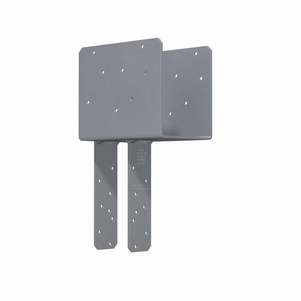 Simpson Strong-Tie ECCQ End Column Cap for 6x Beam, 4x Post, with ...