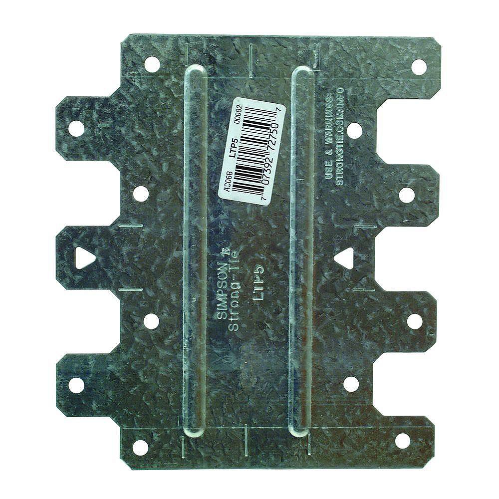 Simpson Strong-Tie LTP 4-1/2 inch x 5-1/8 inch Galvanized Lateral Tie ...