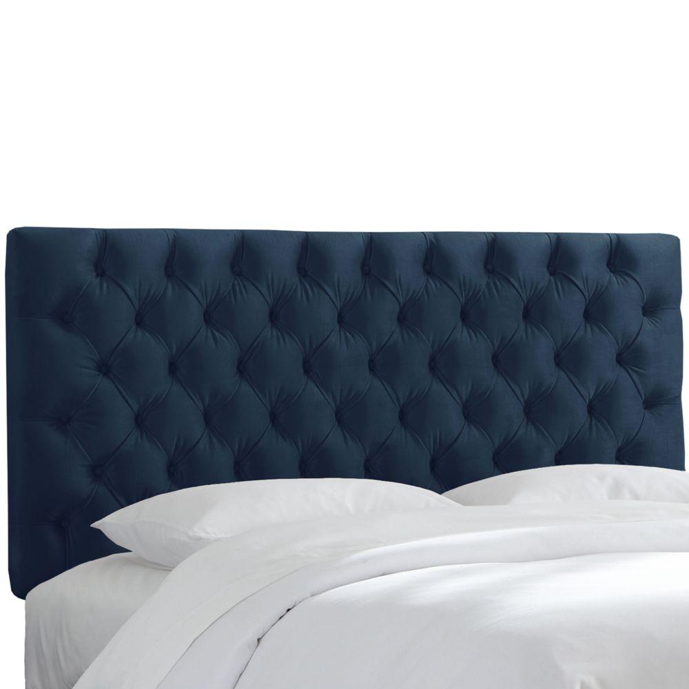 Skyline Furniture MFG Twin Tufted Headboard in Mystere Eclipse | The ...