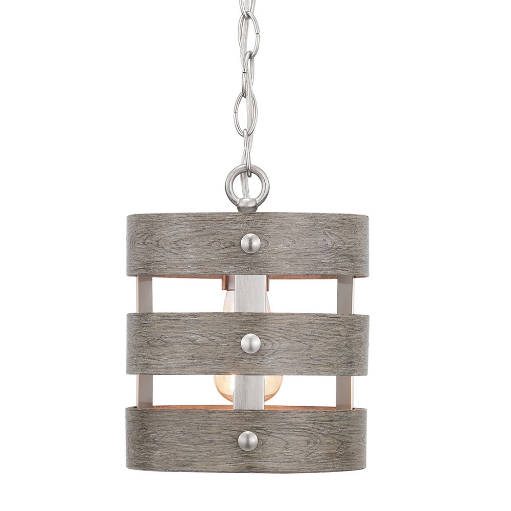 Progress Lighting Gulliver Collection 1-light Brushed Nickel Mini ...