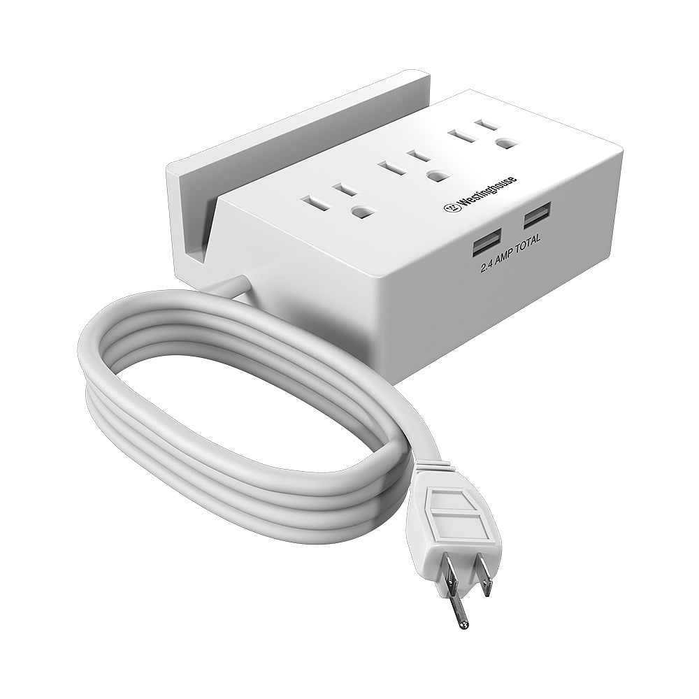 Westinghouse 3-Outlet Desktop USB Cradle | The Home Depot Canada