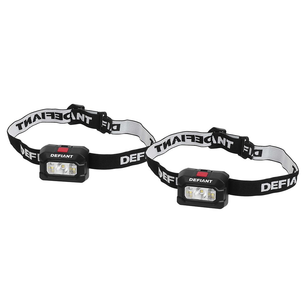 Defiant 2PK 100 Lumens LED Headlight | The Home Depot Canada