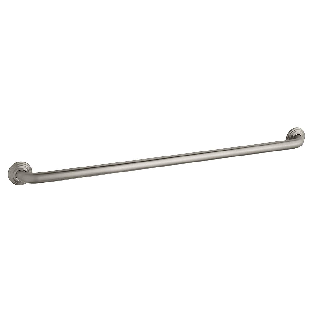 KOHLER 36 inch Ada Compliant Grab Bar In Brushed Nickel | The Home ...