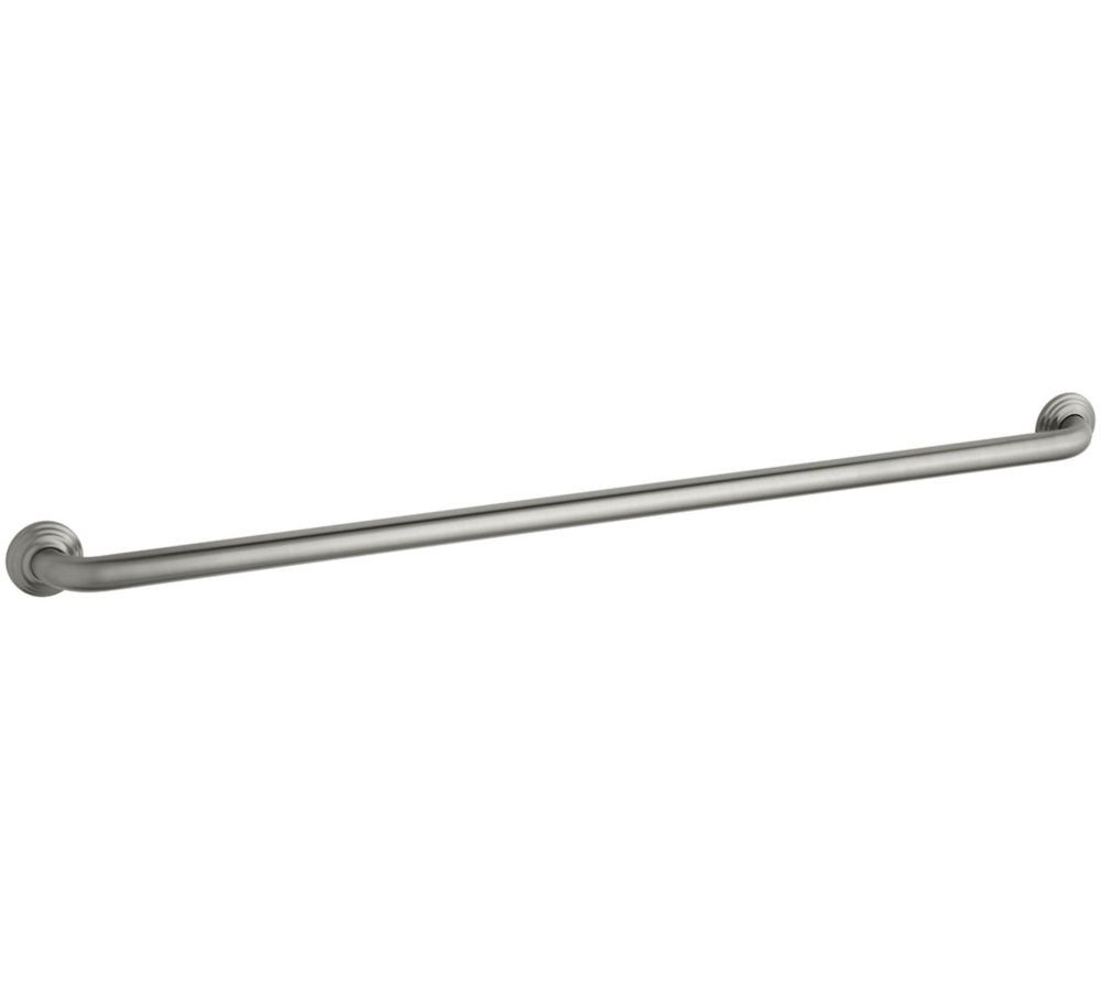 KOHLER 42 inch Ada Compliant Grab Bar In Brushed Nickel | The Home ...