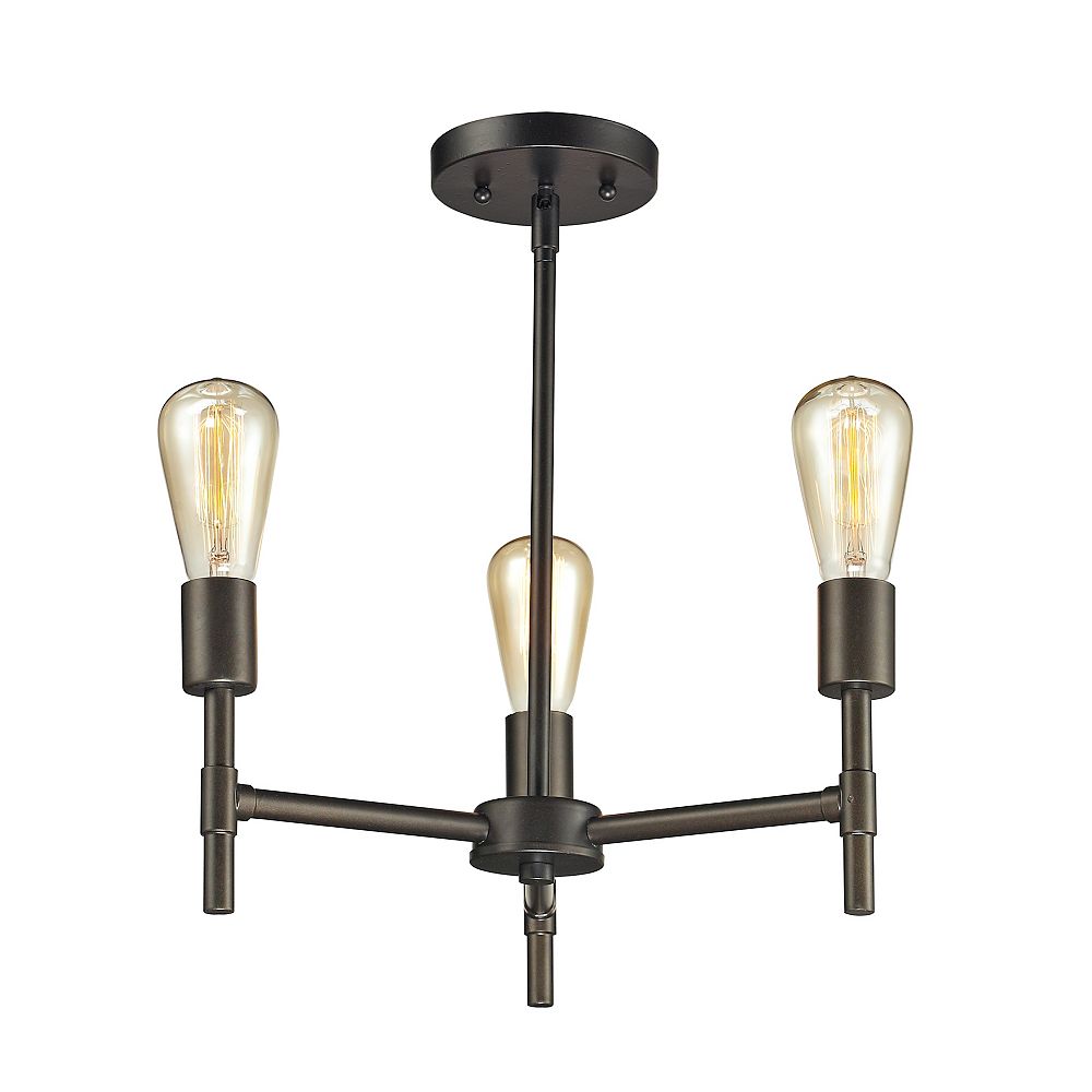 L2 Lighting Industrial 3 lights pendant lamp | The Home Depot Canada