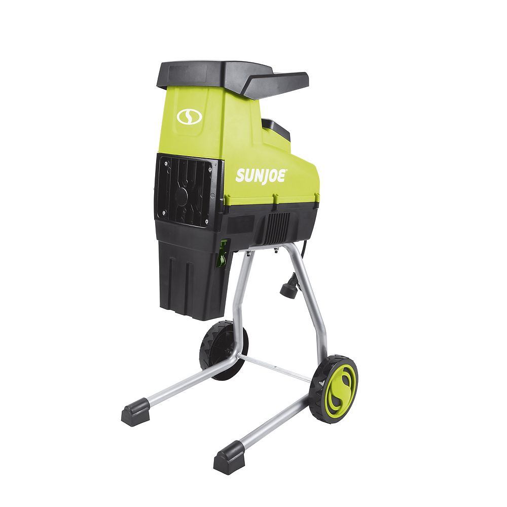 Sun Joe Broyeuse-déchiqueteuse silencieuse électrique à diamètre de ...