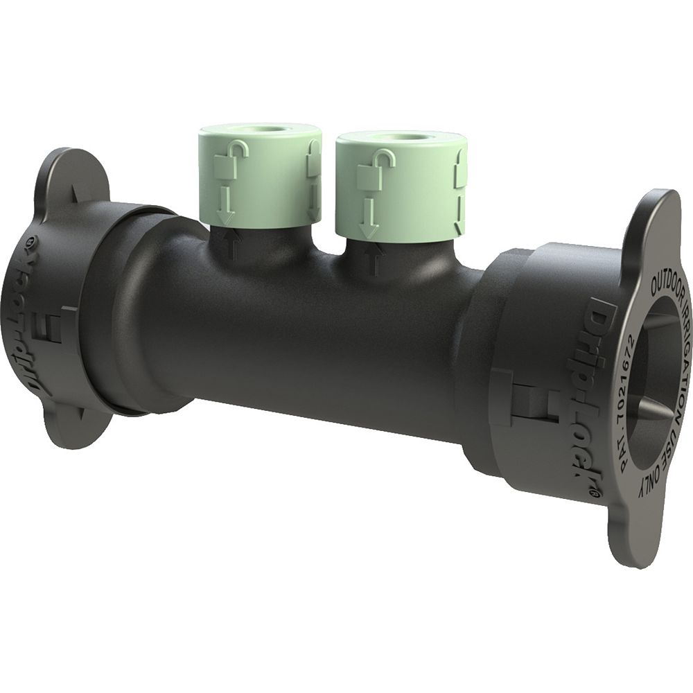 Orbit 2-Port Full-Flow Inline Drip-Lock Manifold | The Home Depot Canada