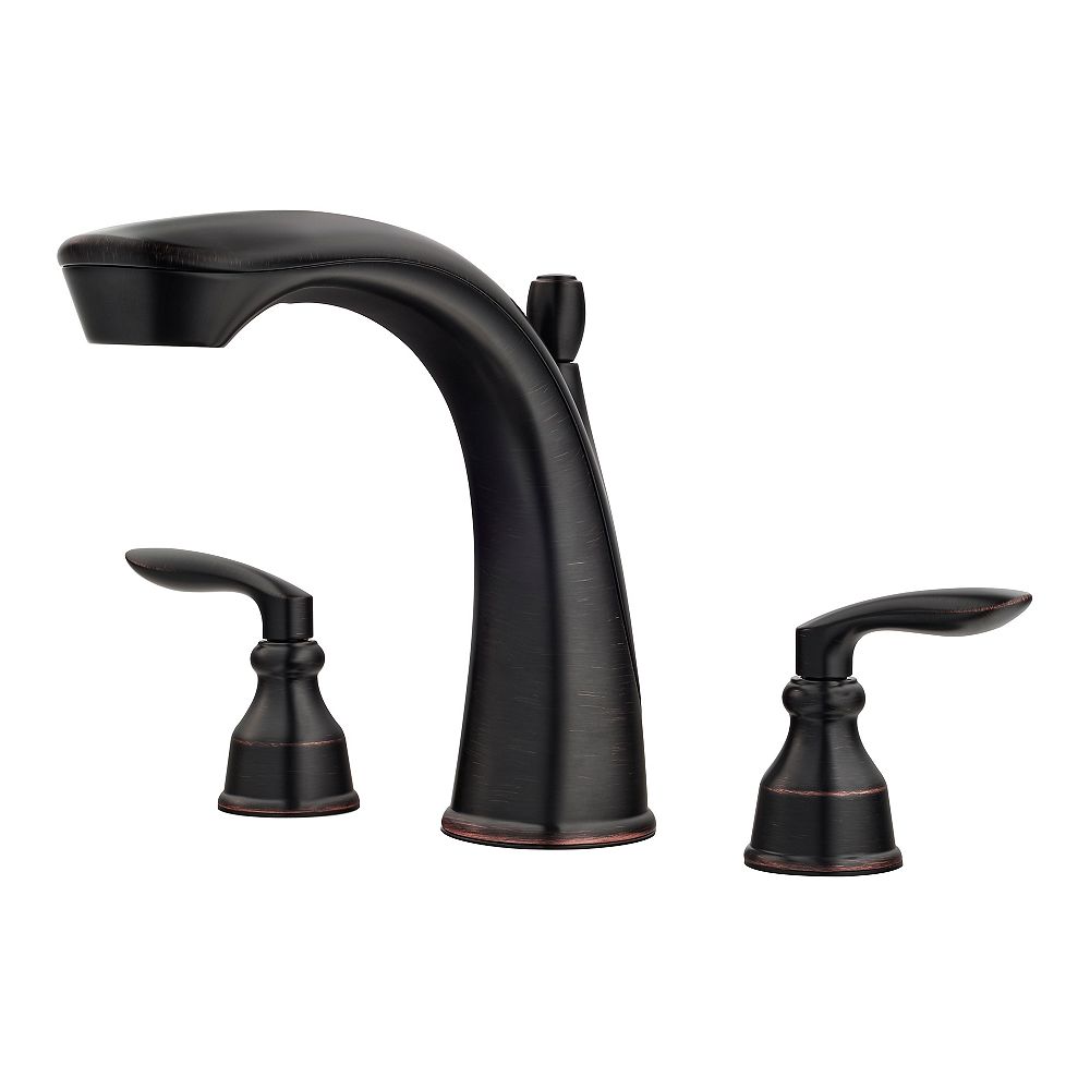 Pfister Avalon 3 Hole Roman Tub Trim Tuscan Bronze Valve Not Included