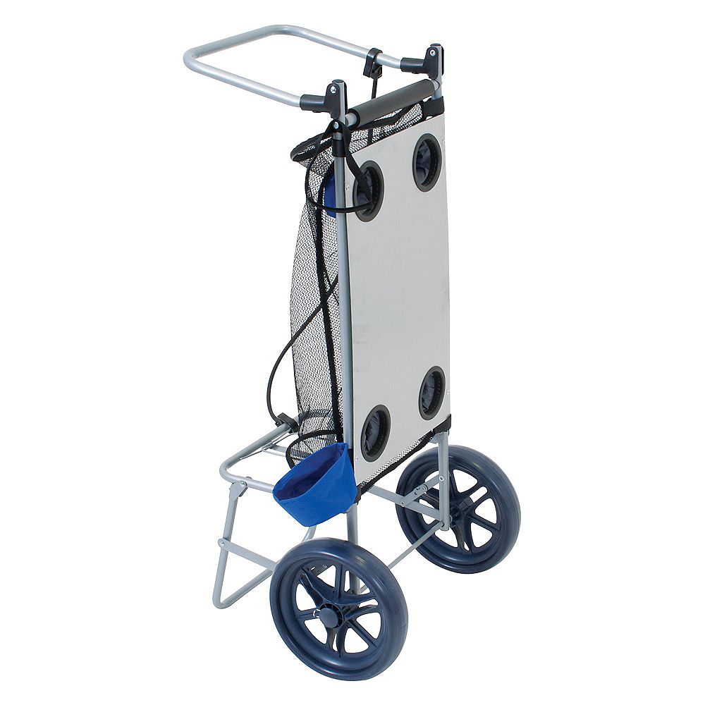 RIO Brands RIO Beach Wonder Cart Utility Beach Cart and Instant Table ...