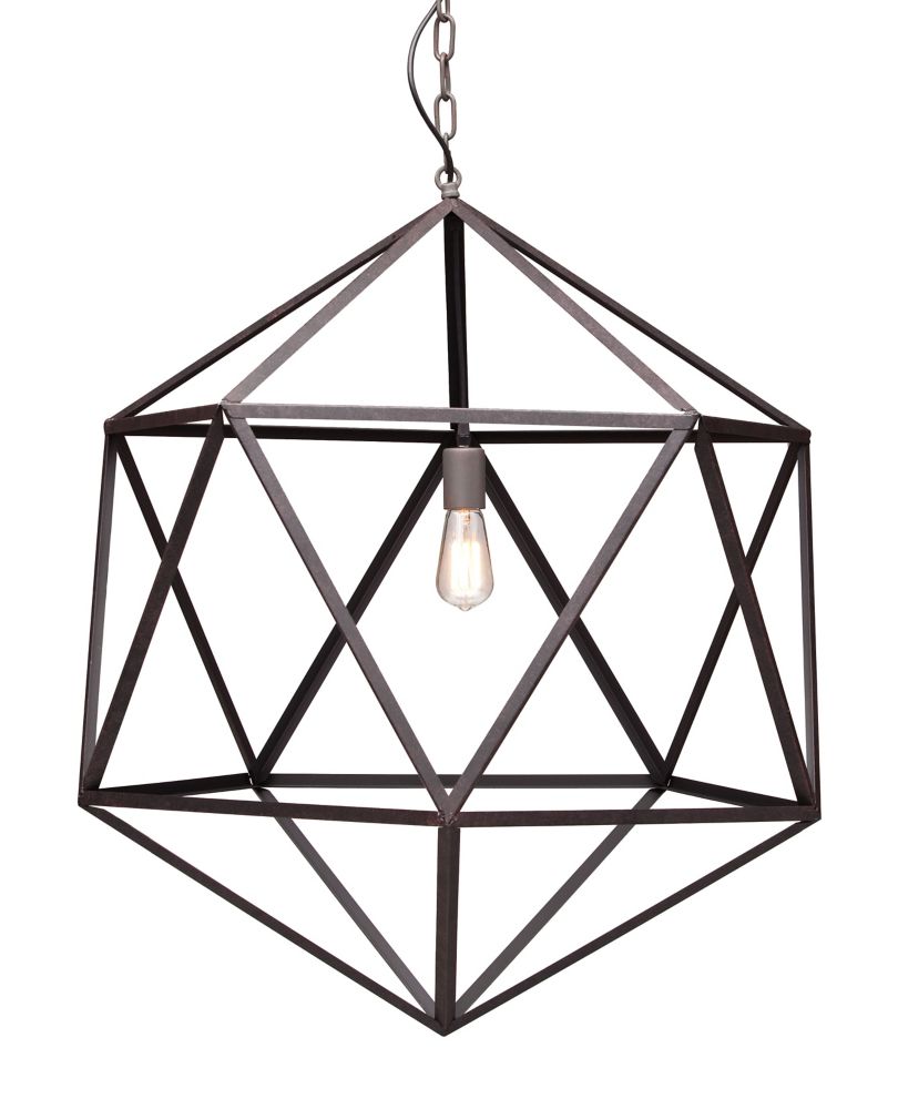 Zuo Modern Amethyst Ceiling Lamp Large | The Home Depot Canada