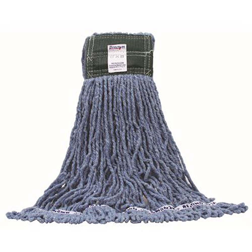 Renown Premium Medium Blue Blend Loop-End Shrinkless Wet String Mop ...
